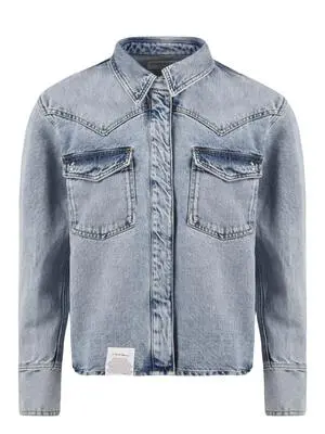 ICON DENIM LOS ANGELES Regular Shirt - Light Denim