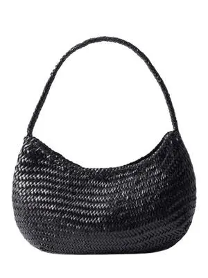 Dragon Diffusion Woven Handheld Bag Black