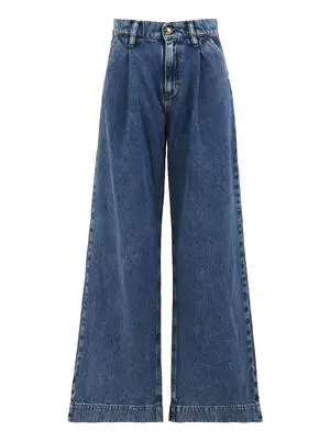 CYCLE Wide Leg Jeans - Blue