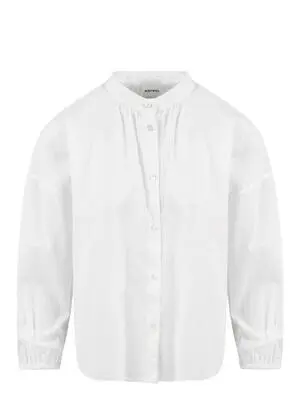 Aspesi Mandarin Collar Shirt - White
