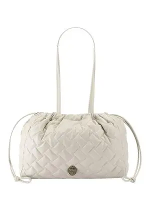 Kurt Geiger Kensington String Tote - Bone