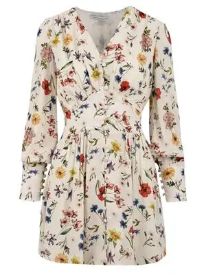 MAR DE MARGARITAS Floral Print Dress