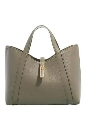 Furla Tote Bag Stucco Gray/mauve