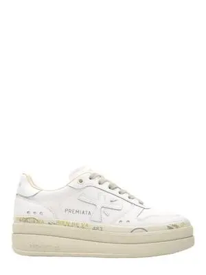 Premiata Platform Sneakers - White