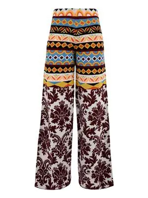 AKEP Printed Trousers - Multicolour