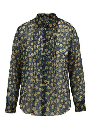 Aspesi Floral Print Shirt - Fiore Beige