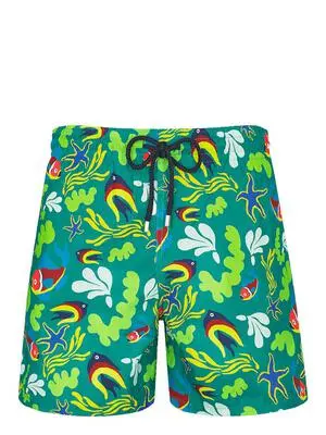 Vilebrequin Printed Board Shorts - Emeraude