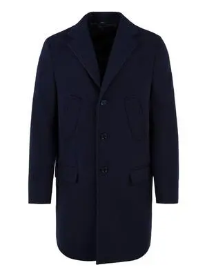 DANIELE ALESSANDRINI Tailored Coat - Blue