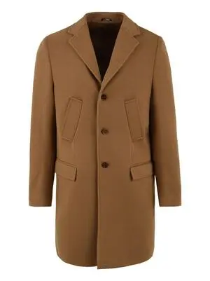 DANIELE ALESSANDRINI Coat - Camel
