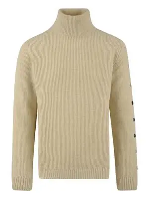 DANIELE ALESSANDRINI Sweater - Cream
