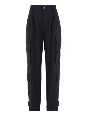 SOLOTRE Trousers - Blu Black