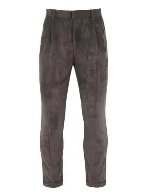 DANIELE ALESSANDRINI Trousers - Grey
