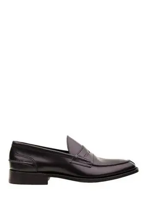 TRICKER'S Flat Loafers - Black Calf