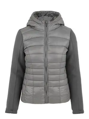 BOMBOOGIE Padded Zip-up Jacket - 535 Grigio