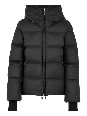 Add Quilted Padded Coat - 8506 Black