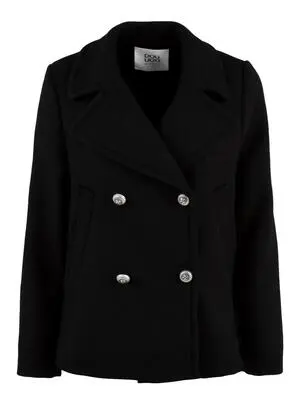 DOUUOD Coat - Black