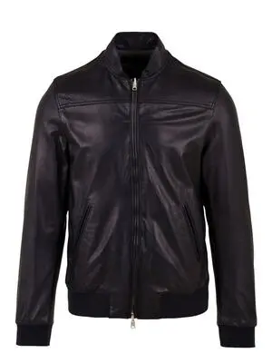 THE JACK LEATHERS Zip Up Jacket - Blue