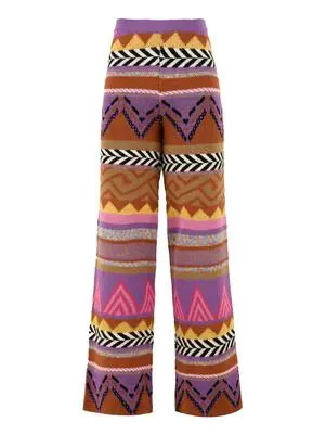 AKEP Printed Trousers - Multicolour