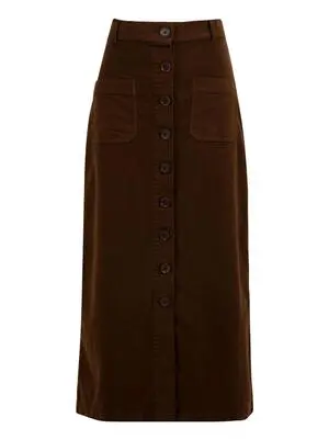 Aspesi Midi Skirt - Brown