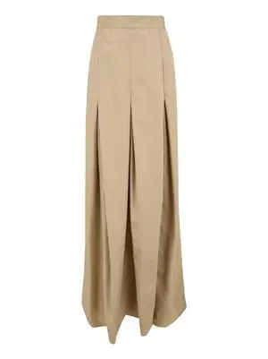 ASPESI Pleated Maxi Skirt