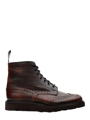 TRICKER'S Lace Up Boots - Purple