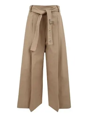 Beatrice B Wide-leg Trousers - Sand