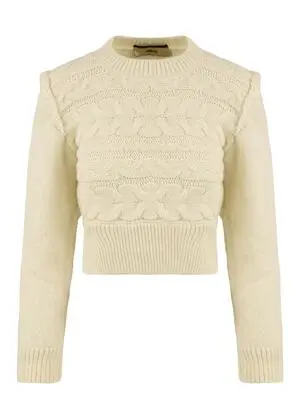 AKEP Pullover Sweater - Cream