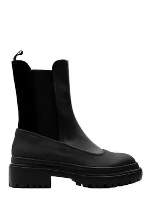 L' AUTRE CHOSE Ankle Boots - Black