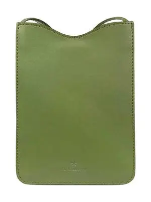 Il Bisonte Roseto Press-fastener Shoulder Bag - Green
