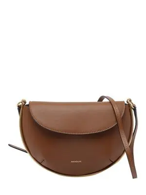 WANDLER Mini Kate Crossbody Bag - Brown