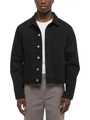 Helmut Lang Apex Trucker Jacket - Rinsed Black