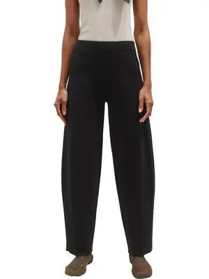 ME+EM Milano Knit Extreme Seam Trousers - Black