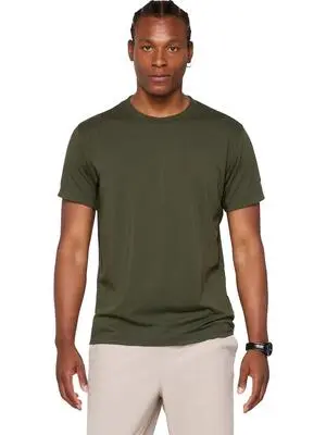 FABLETICS The 24-7 Tee Dark Olive