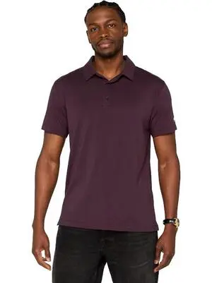 FABLETICS The 24-7 Polo - Oxblood