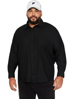 FABLETICS The Don Long Sleeve Button Up - Black