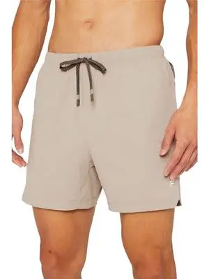 FABLETICS 5" Performance Short - Brutalist Khaki/taupe Slate