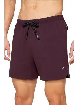 FABLETICS 5" Performance Short Oxblood