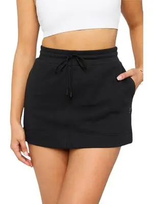 FABLETICS Year Round Terry Mini Skirt - Black