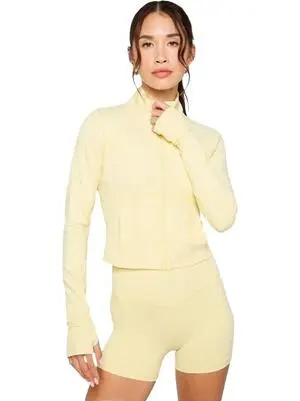 FABLETICS Cropped Training Jacket Butter
