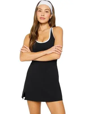FABLETICS Define Performance Classic Mini Dress Black/classic White