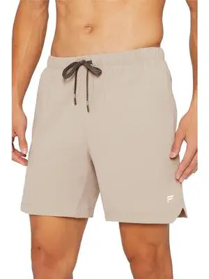 FABLETICS 7" Lightweight Short Brutalist Khaki/taupe Slate