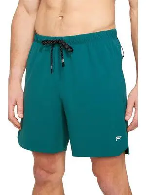 FABLETICS 7" Lightweight Short Green Abyss