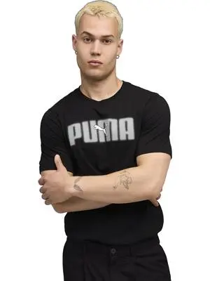 PUMA Essentials Logo Lab T-shirt - Black