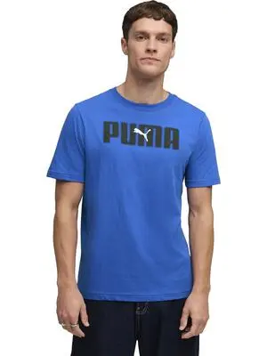 PUMA Essentials Logo Lab T-shirt - Blue