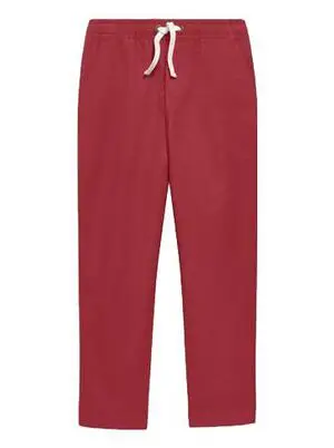 PRIMARY Stretch Chino Drawstring Pant Brick