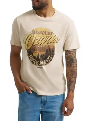Wrangler Ozarks Graphic T-shirt - Fog
