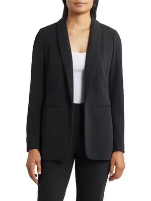 Anne Klein Shawl Collar Blazer - Anne Black