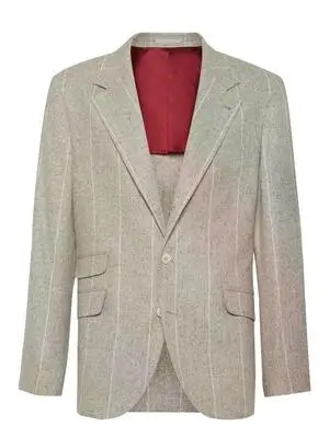 BRUNELLO CUCINELLI Deconstructed Cavallo Blazer