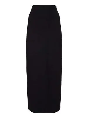 LESET Leset Rio High-Rise Maxi Skirt Black