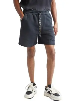 Amiri Bleach Bandana Shorts - Black